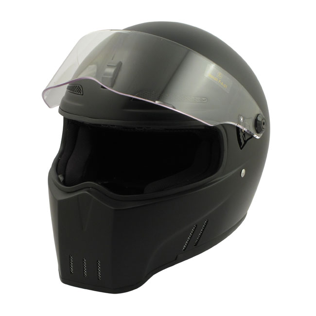 Bandit Fighter Helmet Sort Matt - www.mc-hjelmer.no